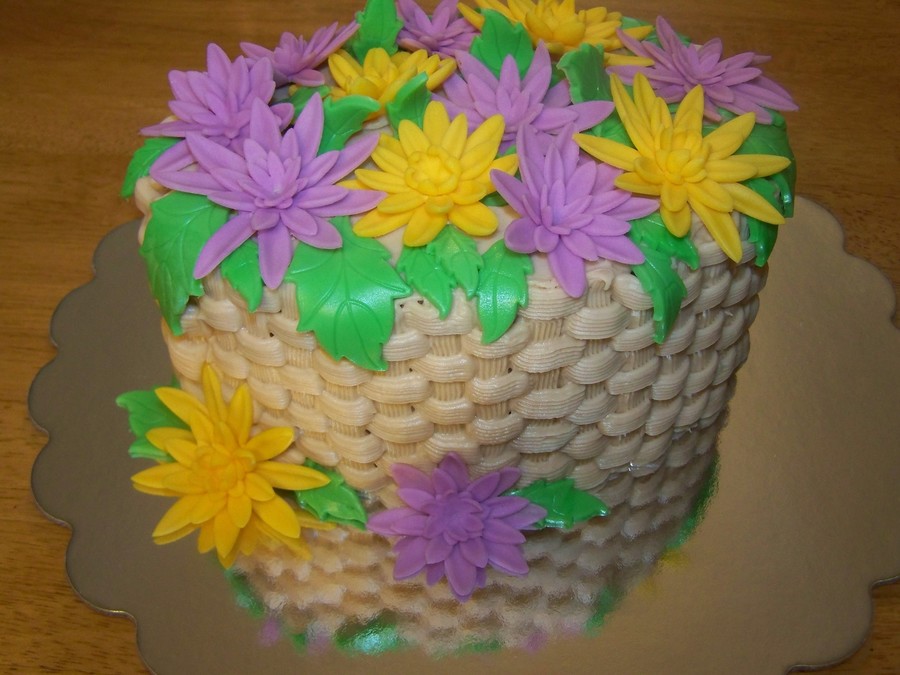Flowers For Her Birthday - CakeCentral.com