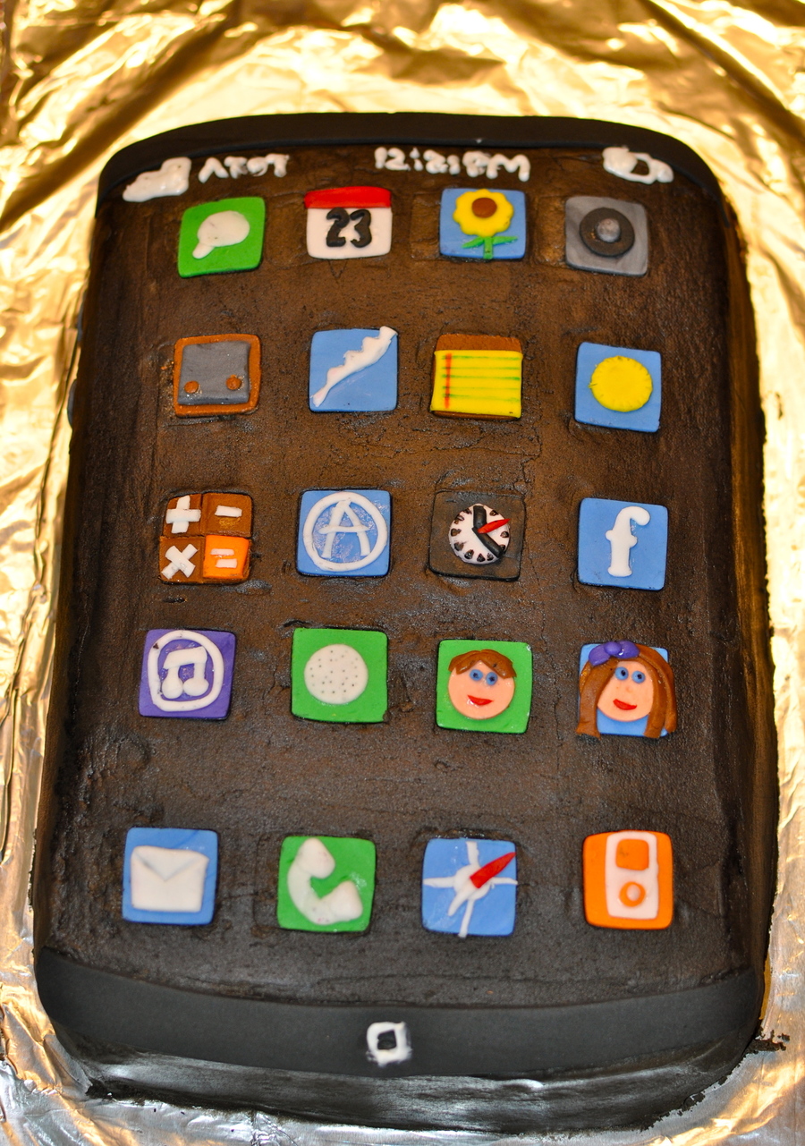Iphone Cake - CakeCentral.com