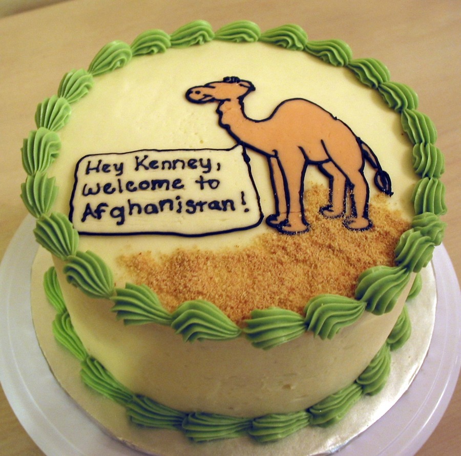 Afghanistan Camel Cake - CakeCentral.com