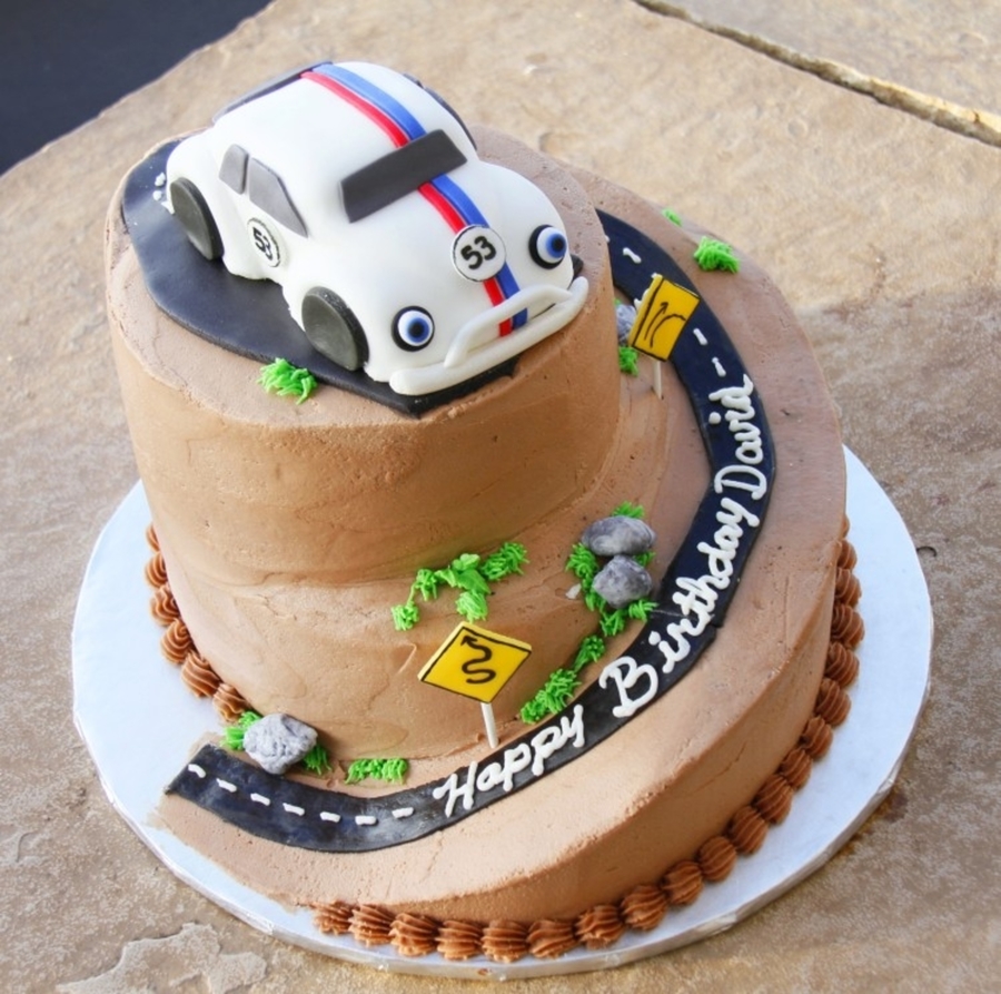 Herbie The Lovebug Cake - CakeCentral.com