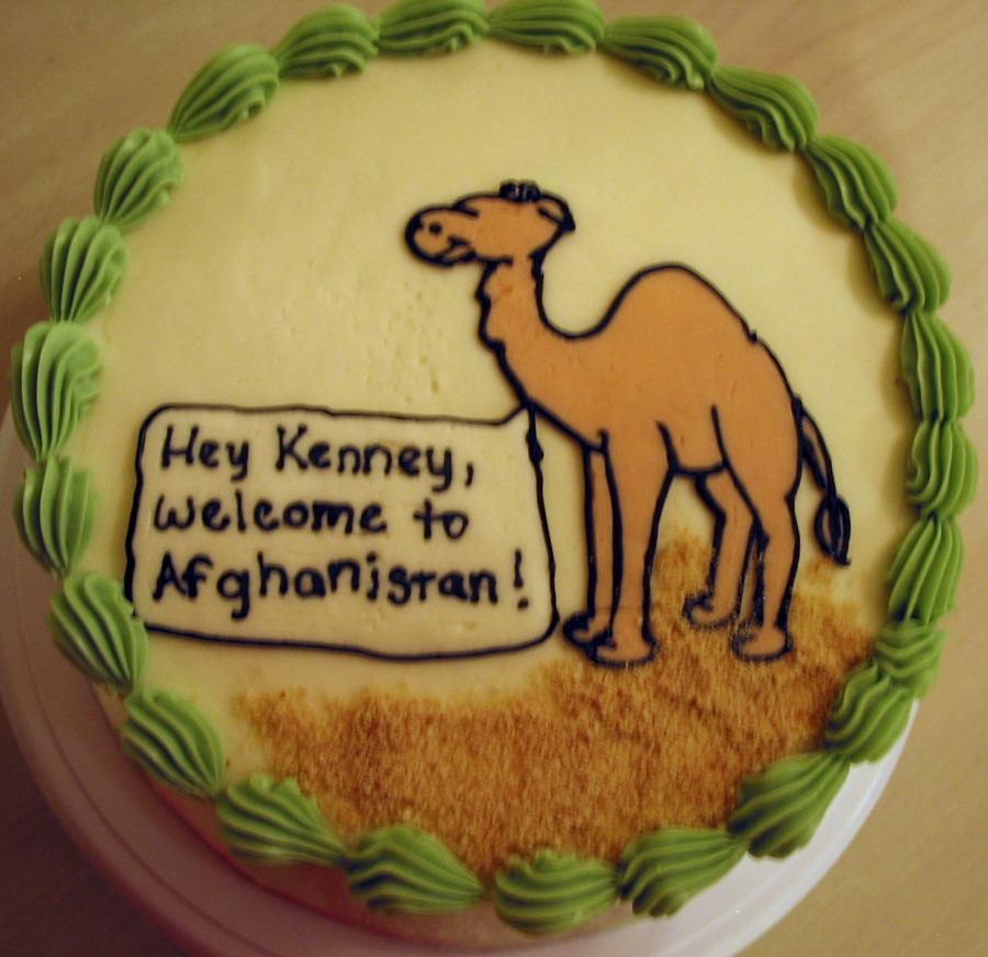 Afghanistan Camel Cake - CakeCentral.com