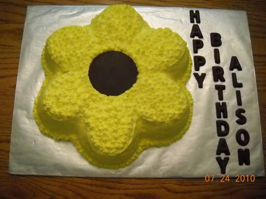 Sun Flower - CakeCentral.com