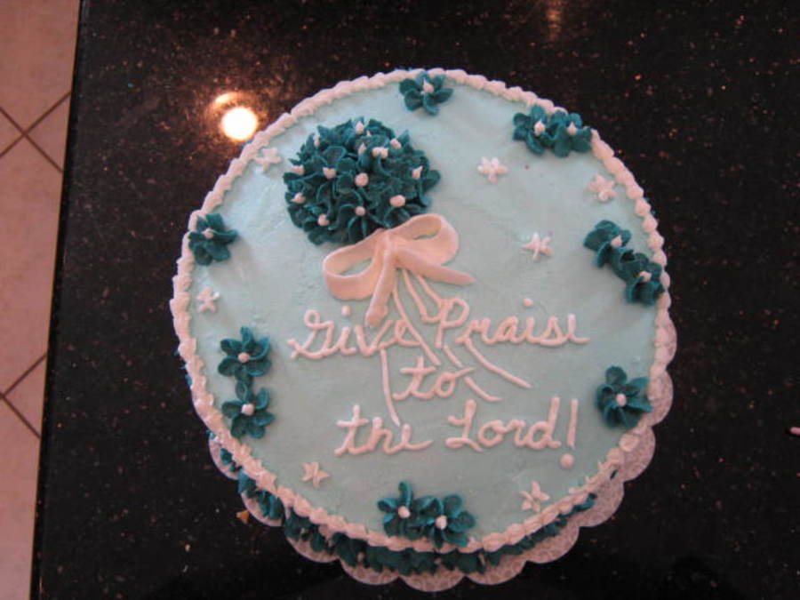 Easter Cake For Church - CakeCentral.com
