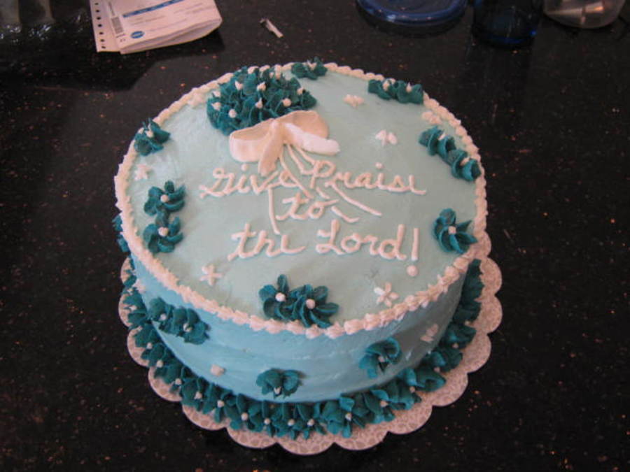 Easter Cake For Church - CakeCentral.com