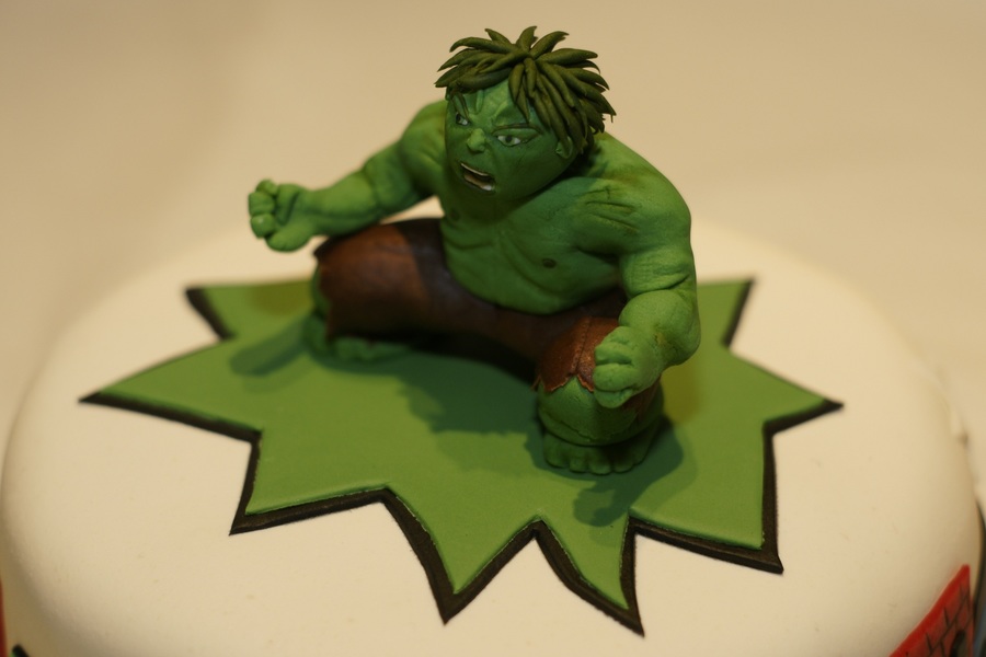The Hulk - CakeCentral.com