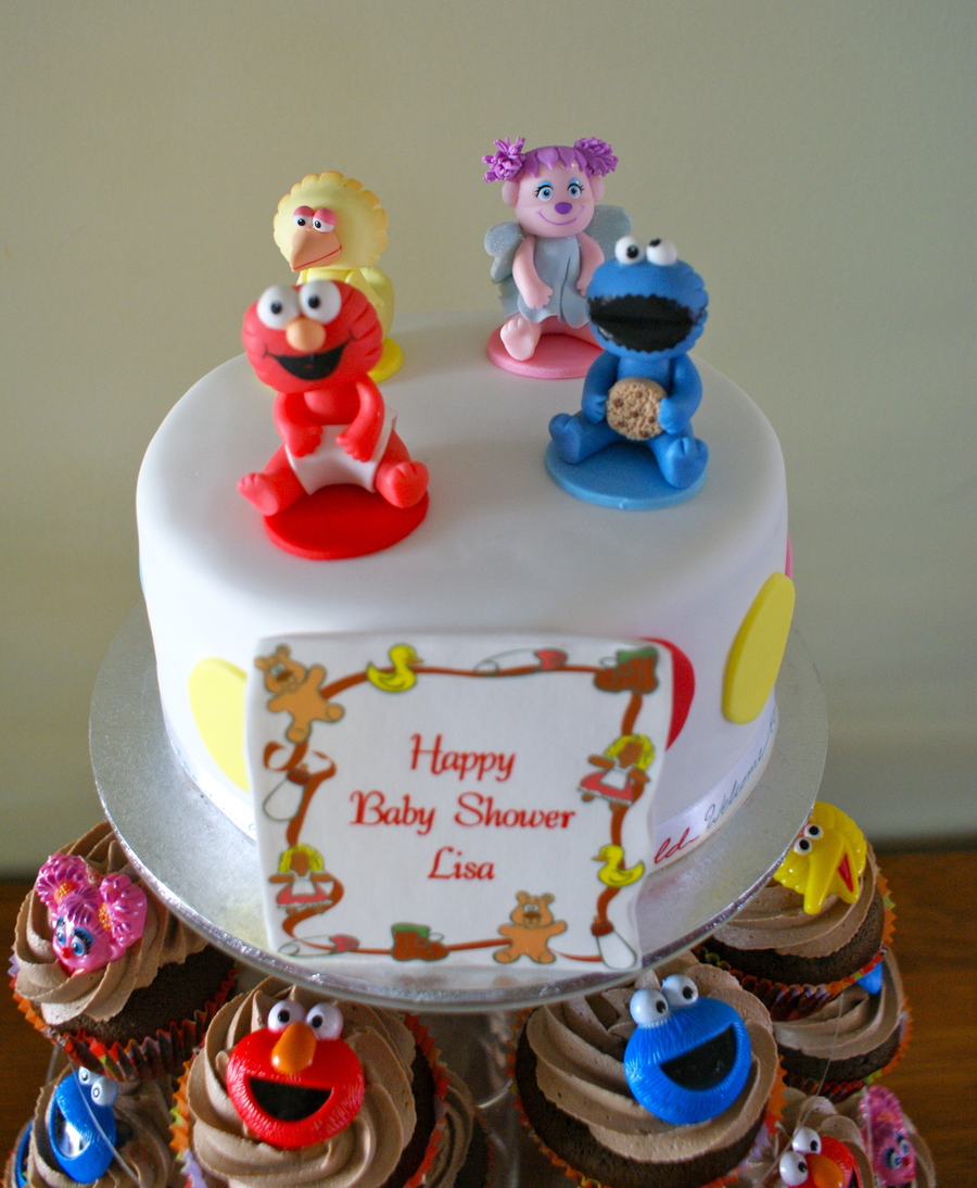 Baby Sesame Street Baby Shower - CakeCentral.com