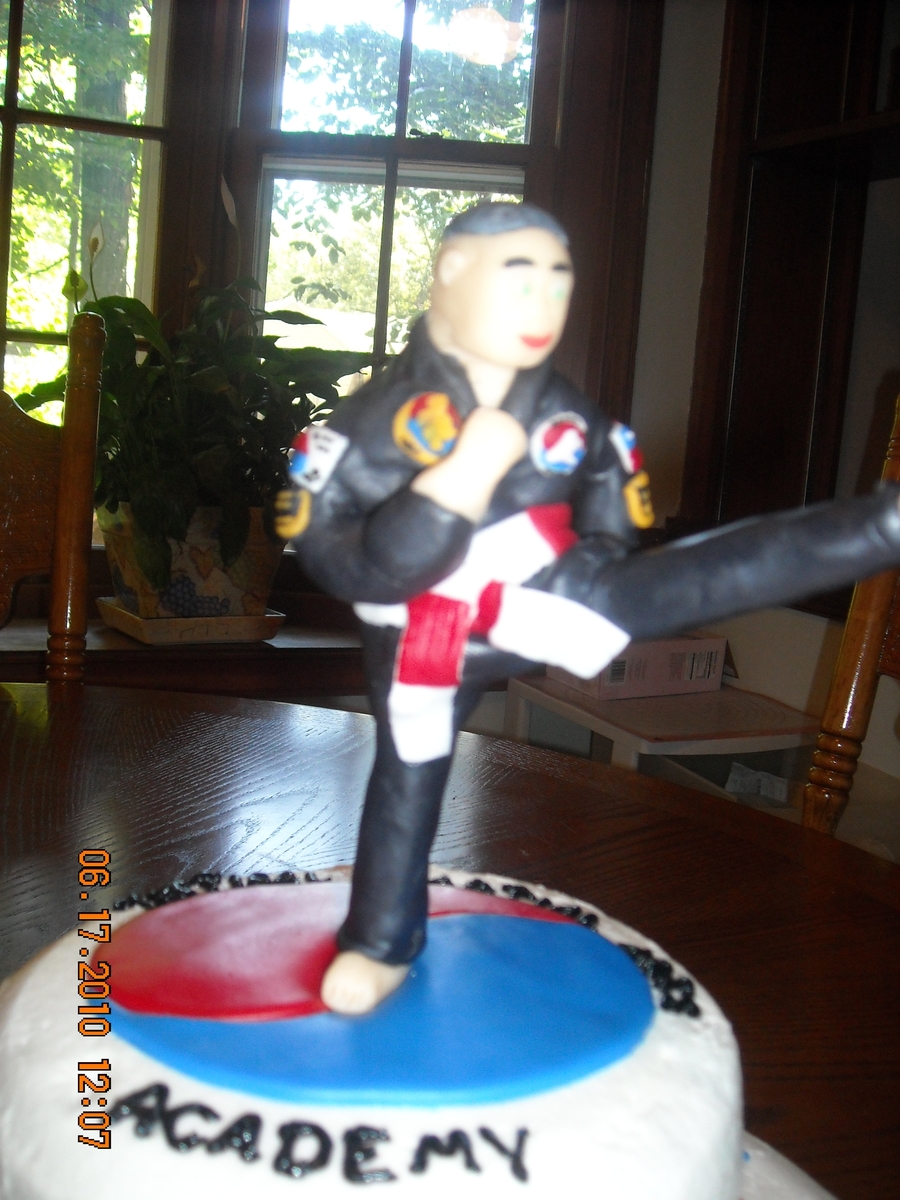 Karate Cake - CakeCentral.com