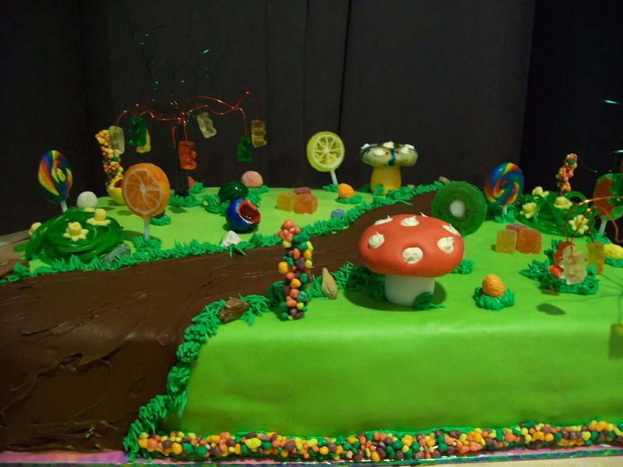 Willy Wonka Inspired - CakeCentral.com