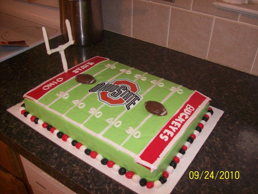 Ohio State Cake - CakeCentral.com