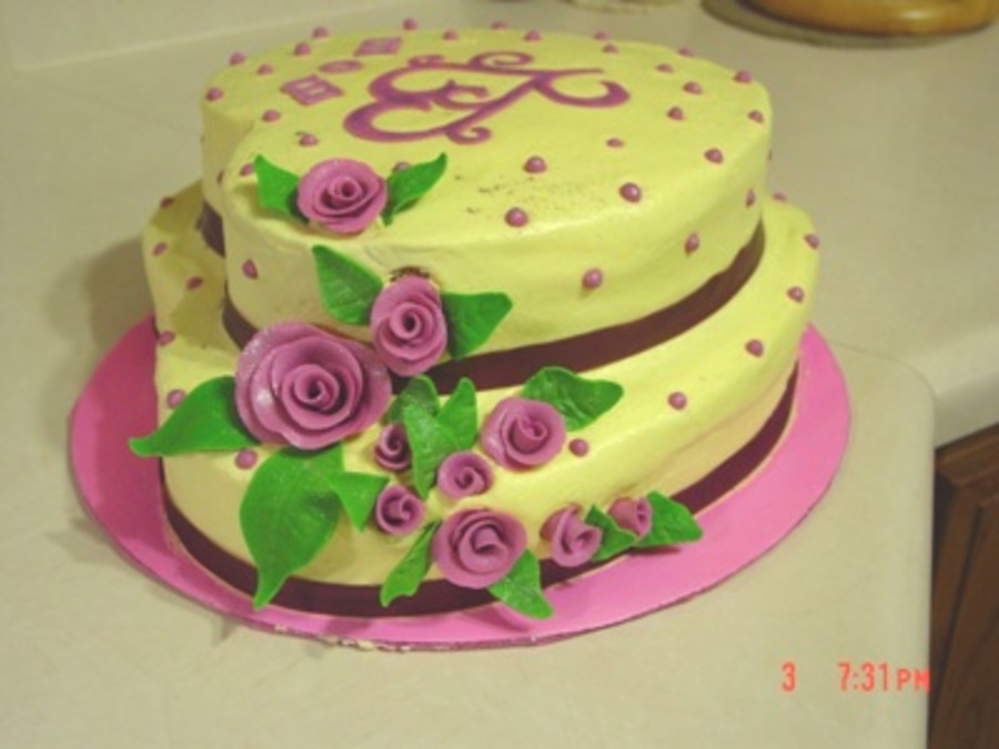 My Mom's 68Th Birthday Cake - CakeCentral.com