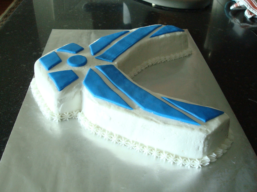 Air Force Logo Cake - CakeCentral.com