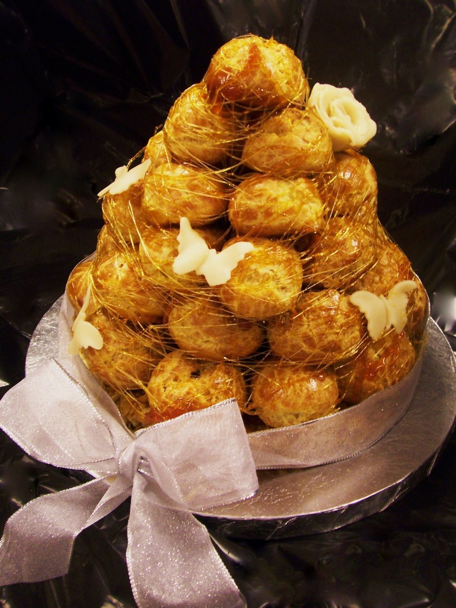 Mini Croquembouche - CakeCentral.com