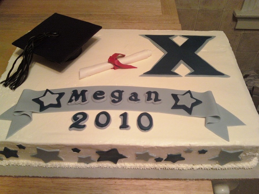 Xavier Univ Grad Cake - CakeCentral.com