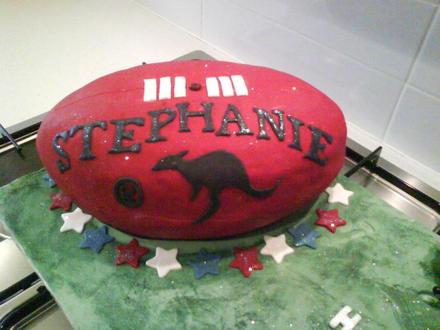 Aussie Rules Football - CakeCentral.com