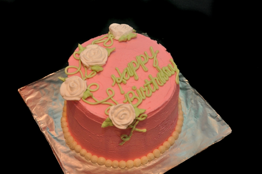Sherry Birthday Cake - CakeCentral.com