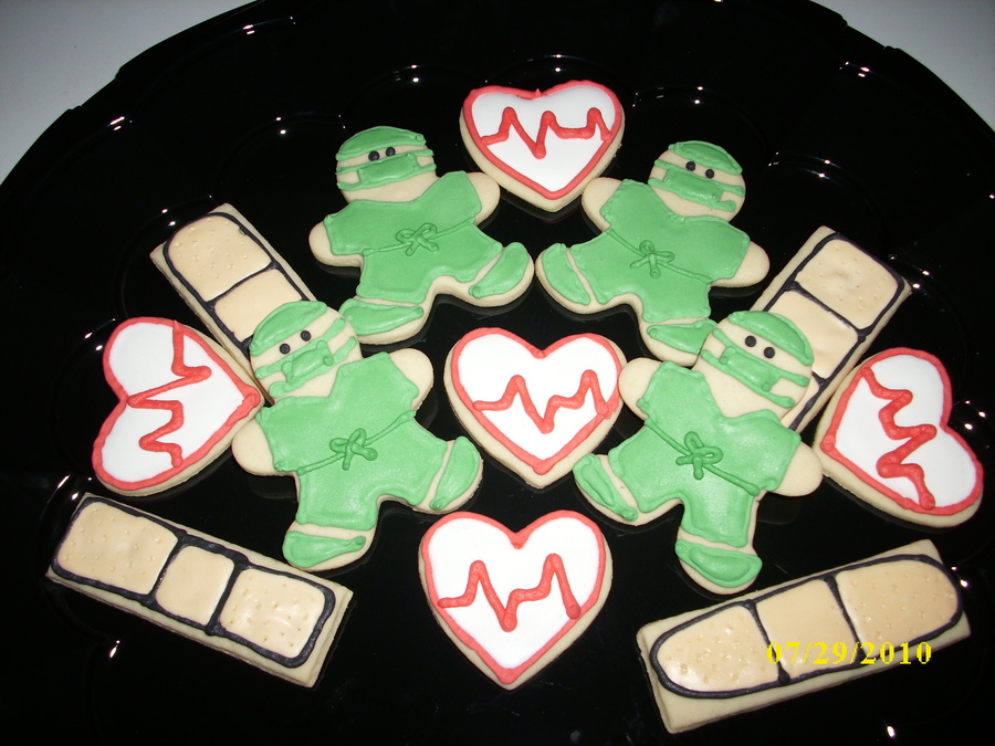 Medical Themes Cookies - CakeCentral.com