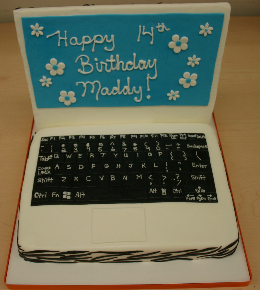 Wild Laptop - CakeCentral.com