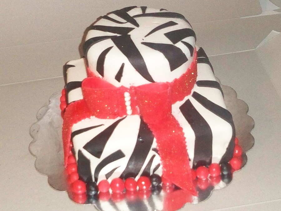 Zebra Print - CakeCentral.com