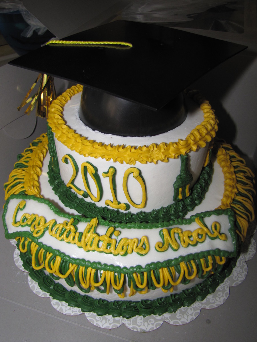 2 Tier Graduation - CakeCentral.com