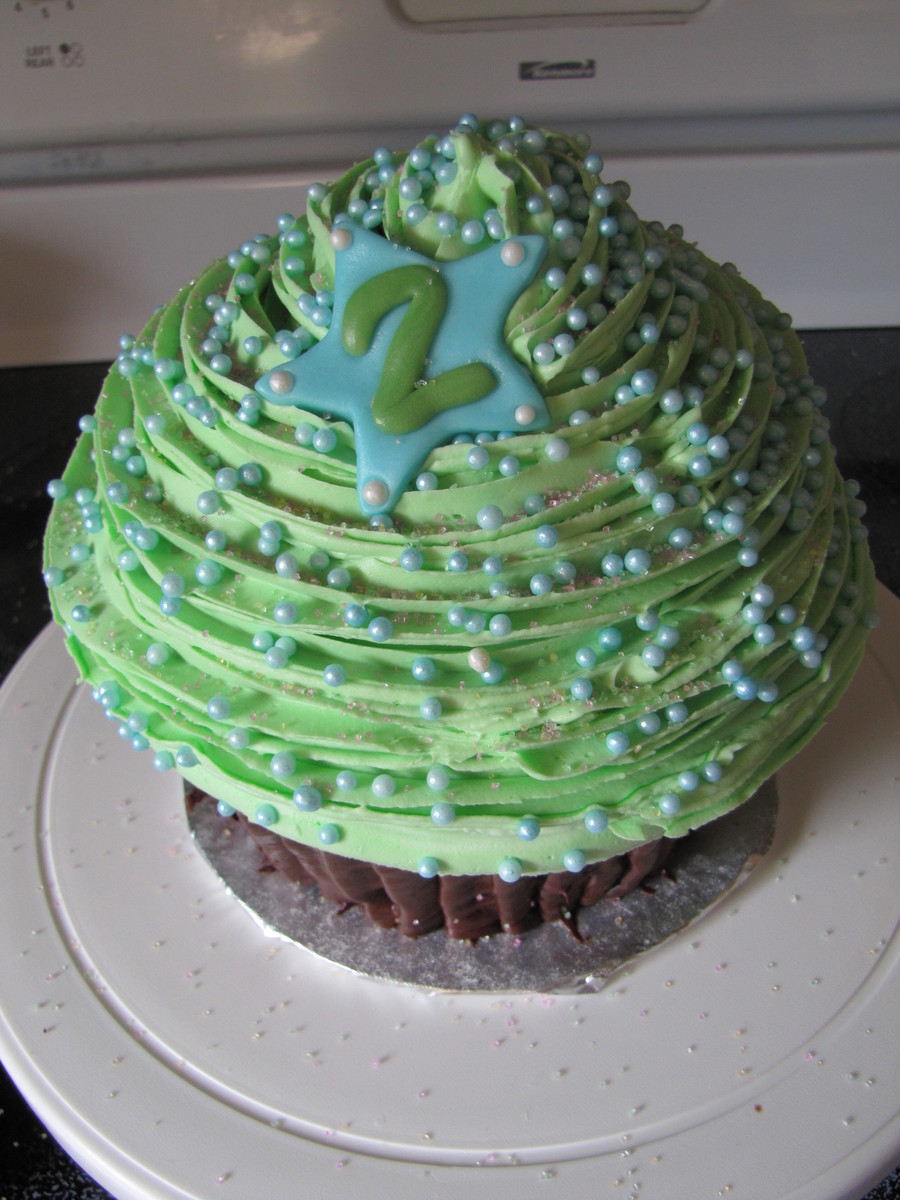 Birthday Cupcake Extra Large - CakeCentral.com