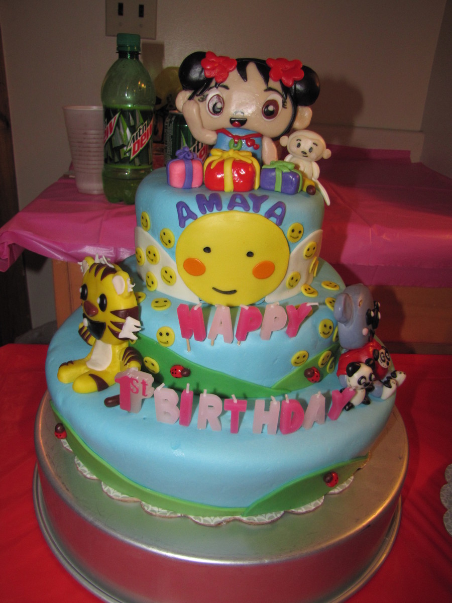 Ni Hao Kai-Lan Cake - CakeCentral.com