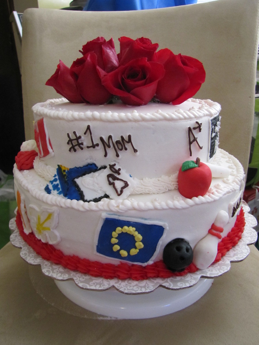 Milestone Birthday Cake - CakeCentral.com
