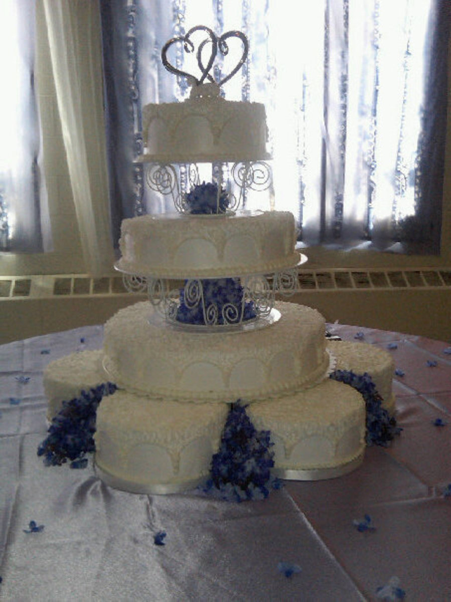 My Second Wedding Cake. - CakeCentral.com