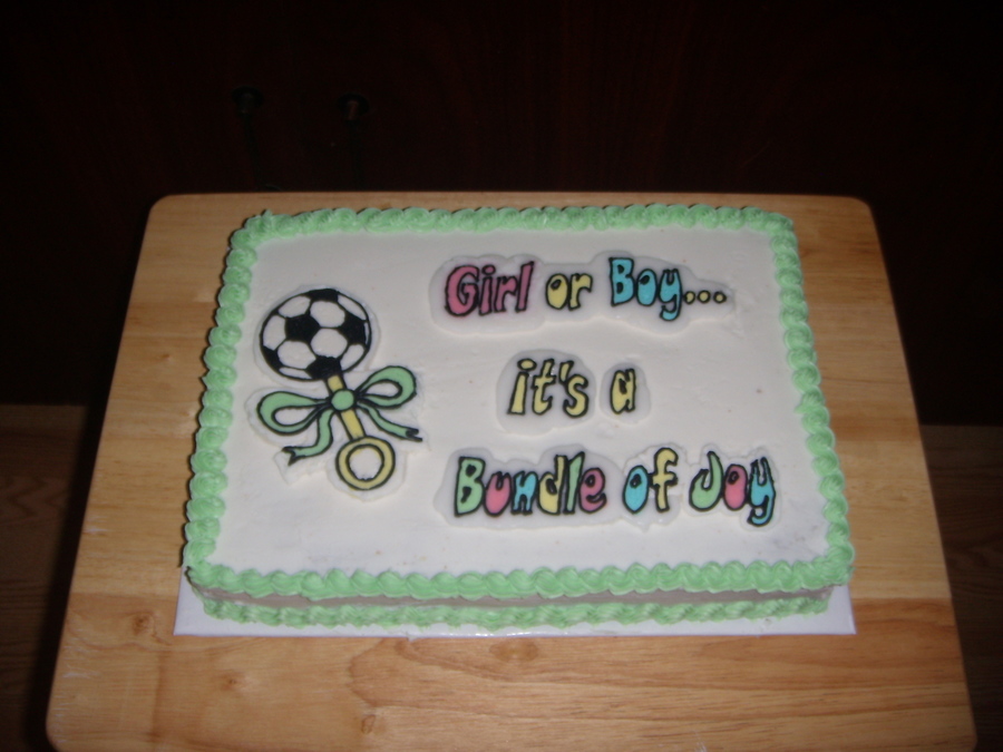 Fbct Baby Shower Cake - CakeCentral.com