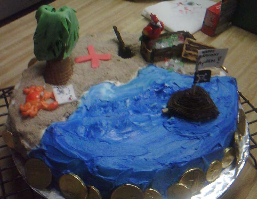 Pirate Cake - CakeCentral.com