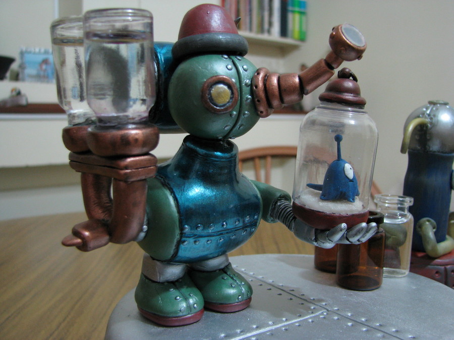 Steampunk Automata Cake - CakeCentral.com