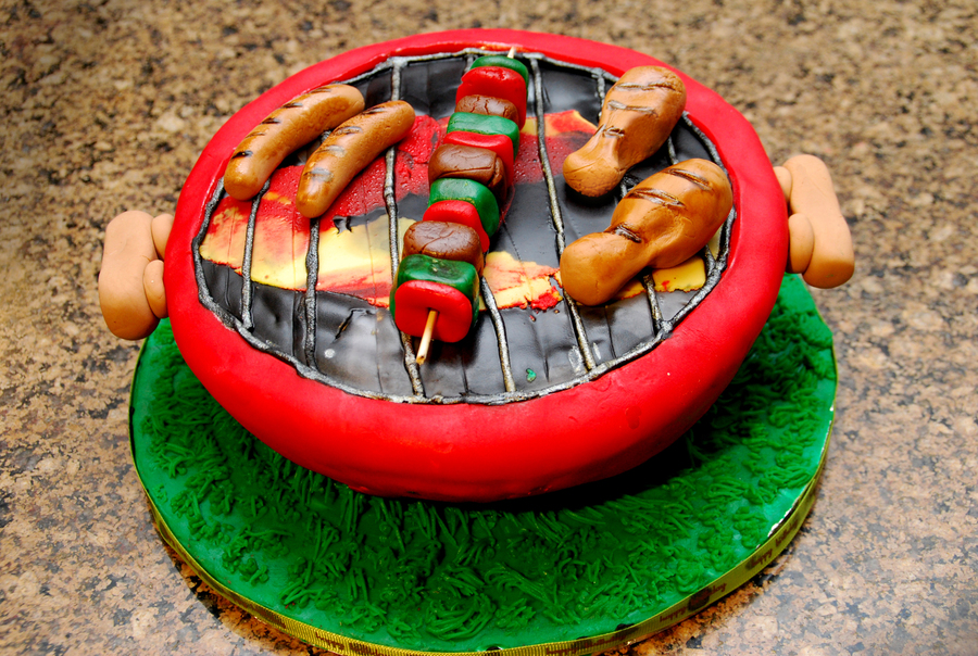 Bbq Cake - CakeCentral.com