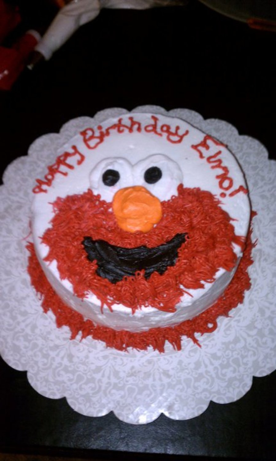 Elmo Birthday Cake - CakeCentral.com