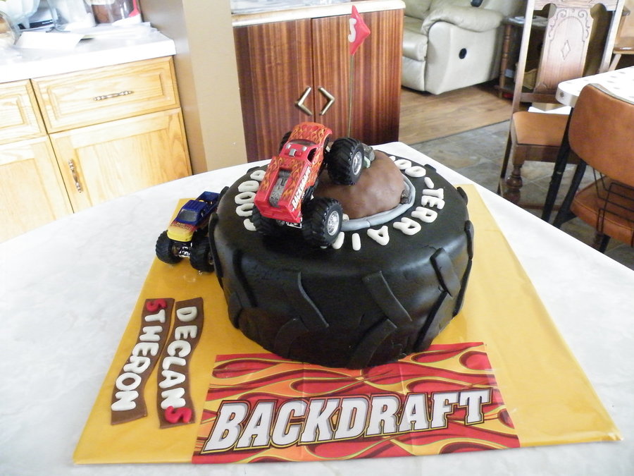 Monster Truck Tire - CakeCentral.com