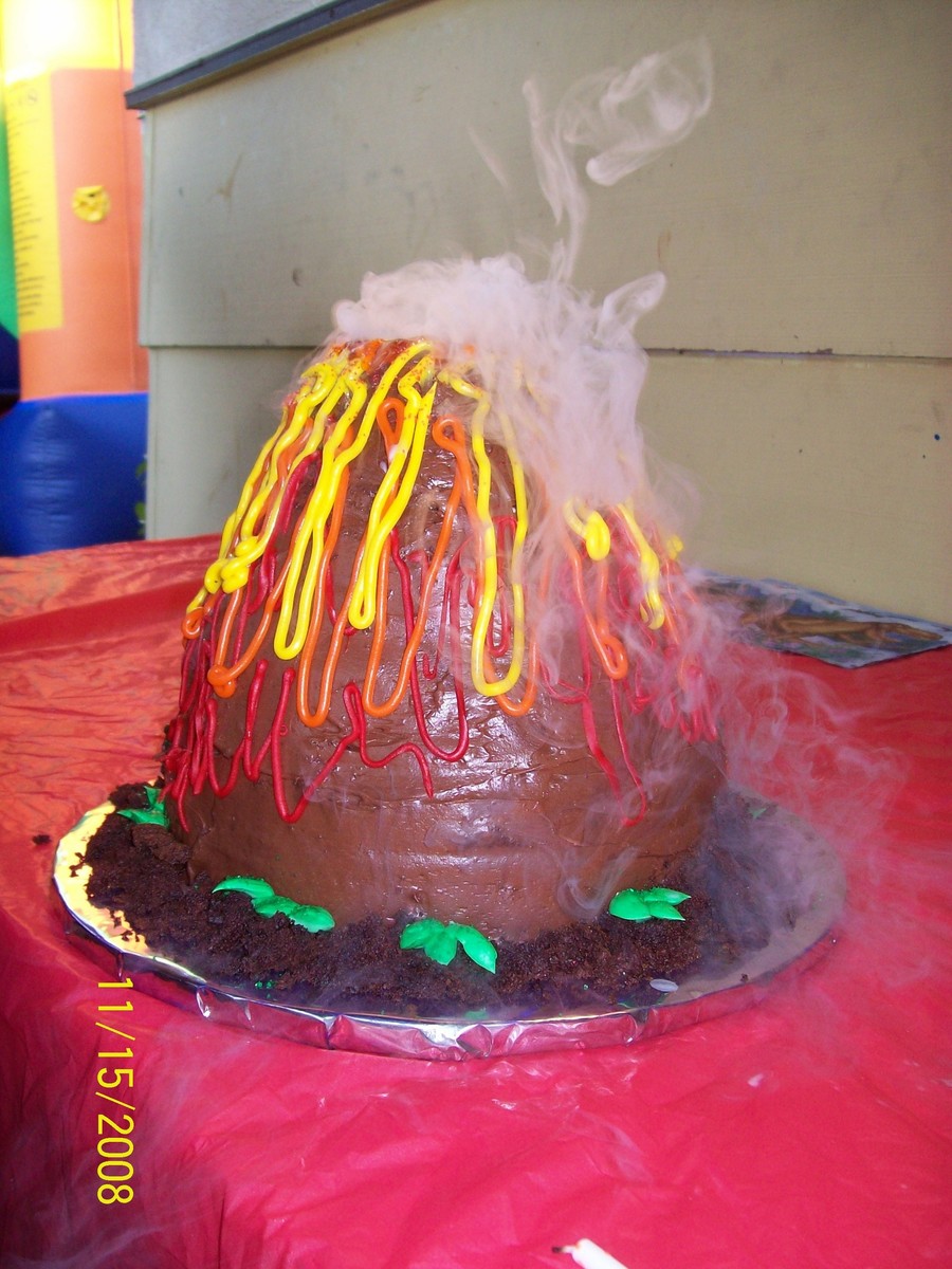 Smoking Volcano! - CakeCentral.com