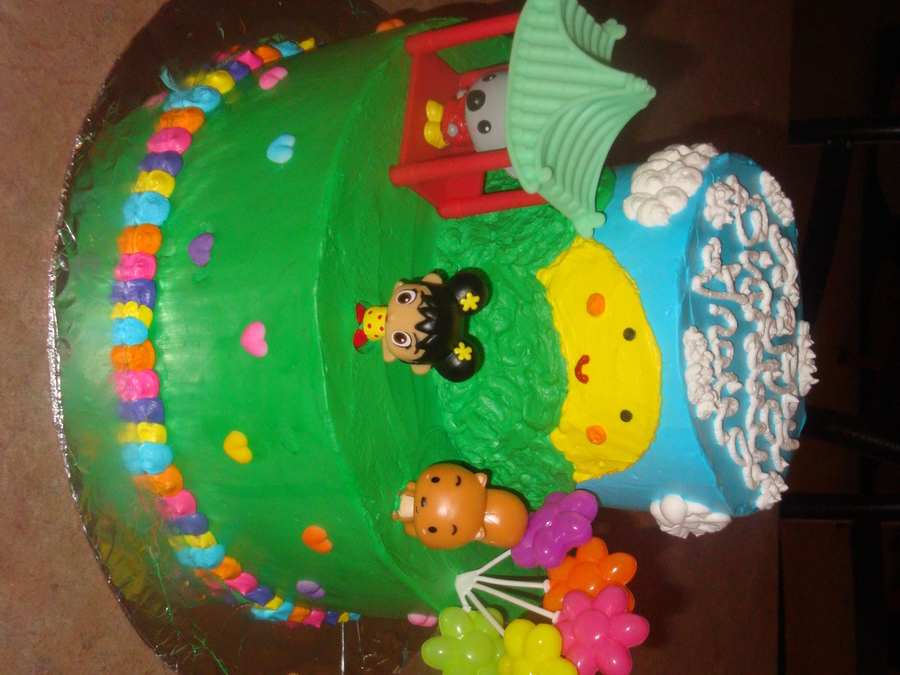 Ni Hao Kai Lan Cake - CakeCentral.com