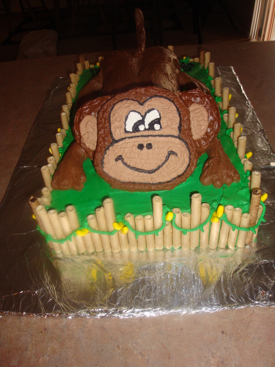 Monkey Cake - CakeCentral.com