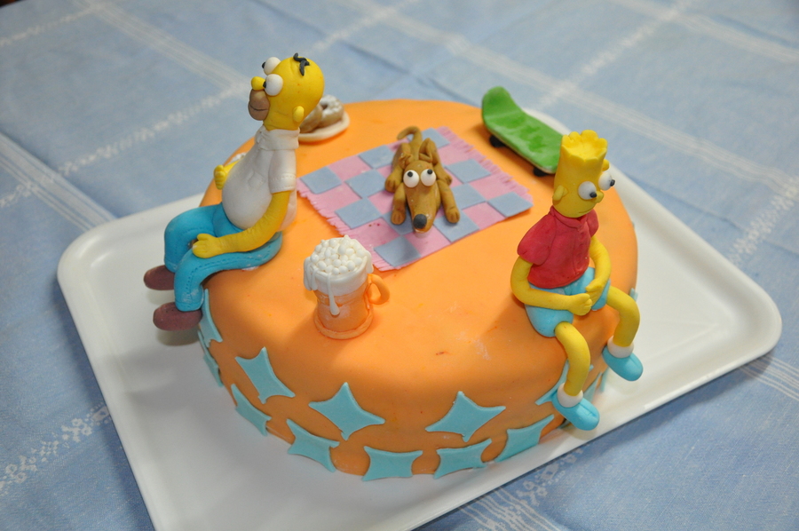 The Simpson - CakeCentral.com