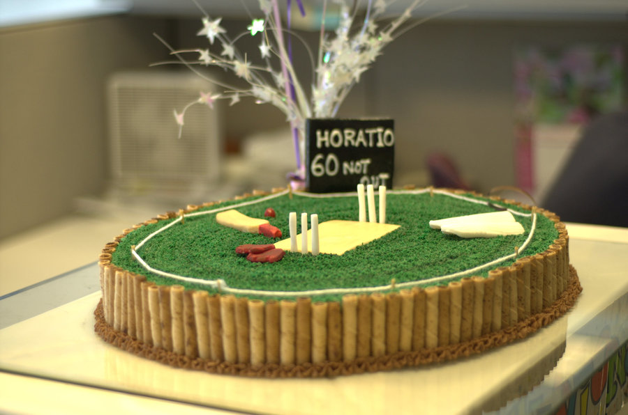 Cricket Pitch - CakeCentral.com