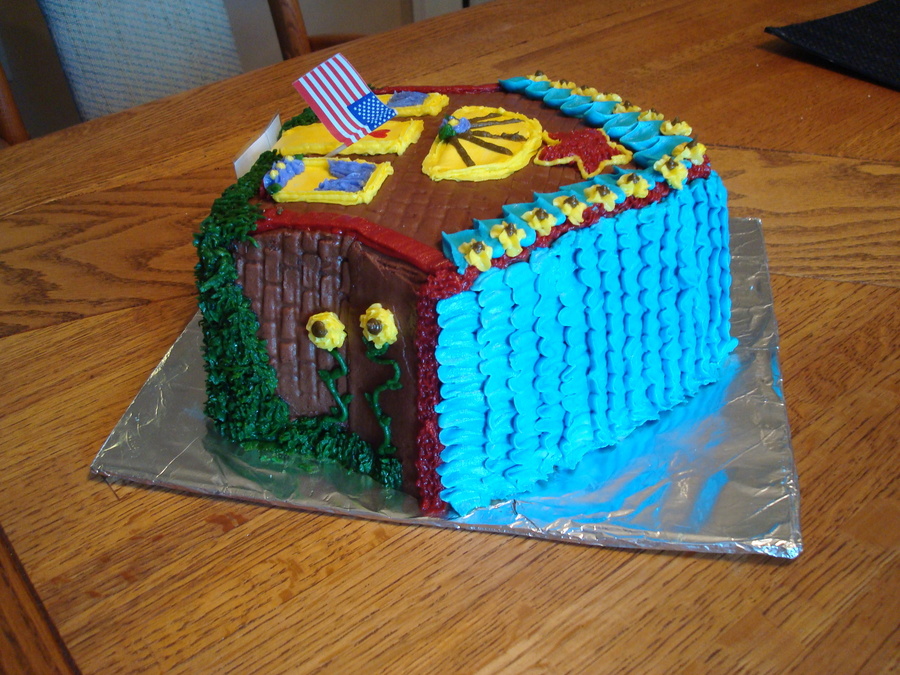 Side Of House Cake - CakeCentral.com