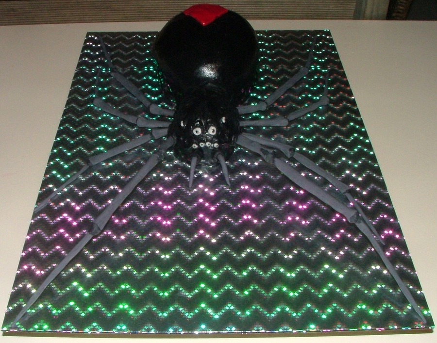 Redback Spider - CakeCentral.com