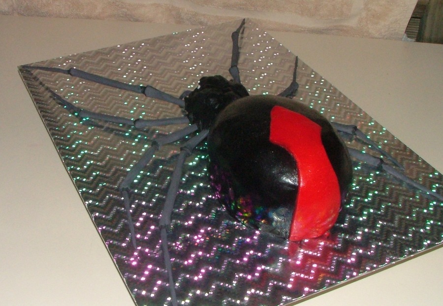 Redback Spider - CakeCentral.com