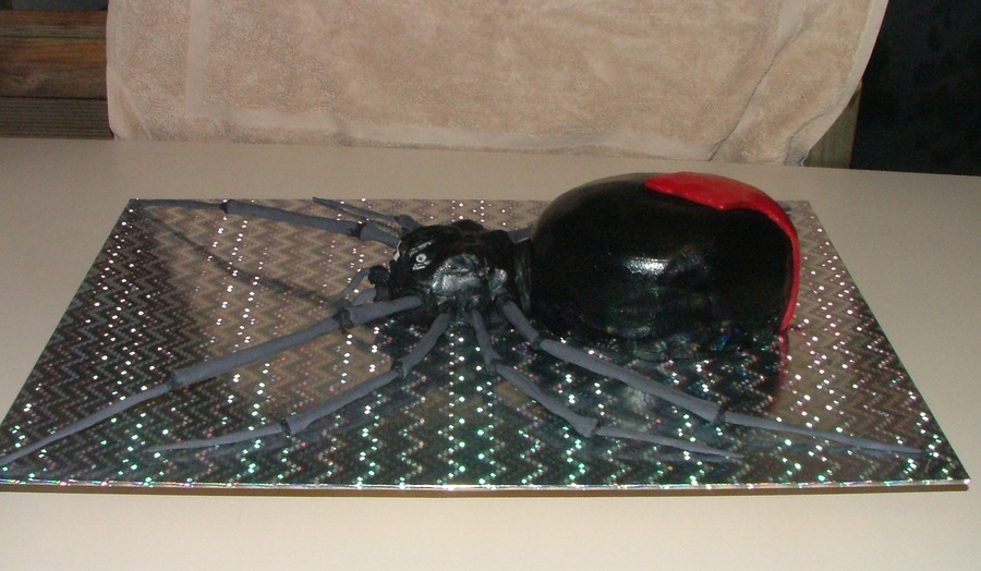 Redback Spider - CakeCentral.com