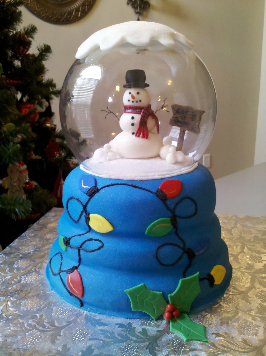 Snowglobe - CakeCentral.com