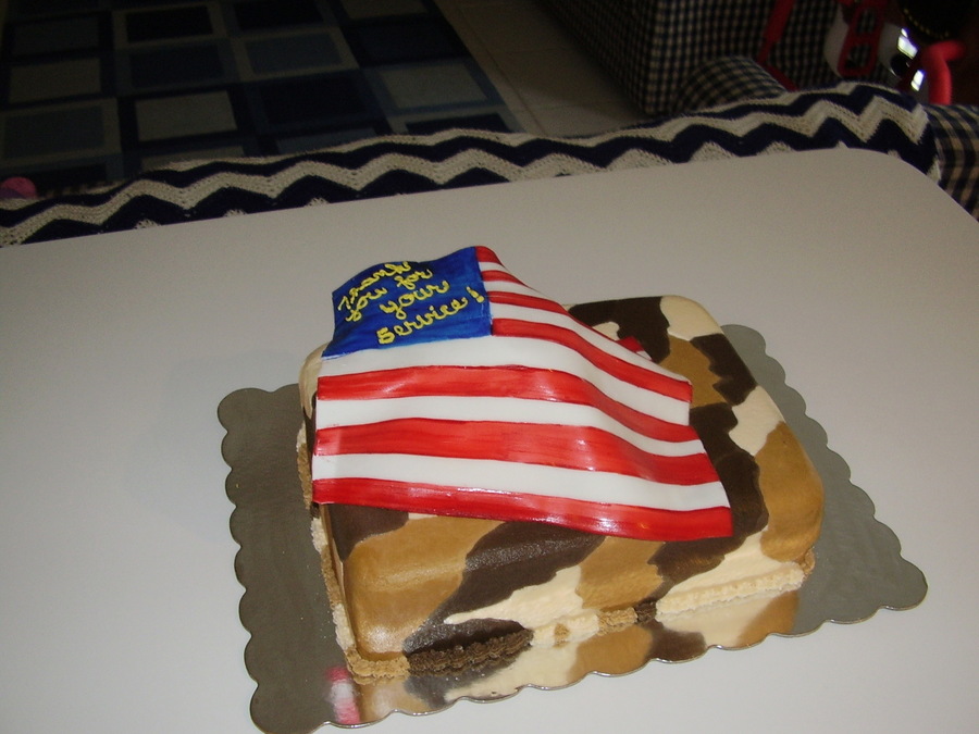 Soldier's Cake - CakeCentral.com