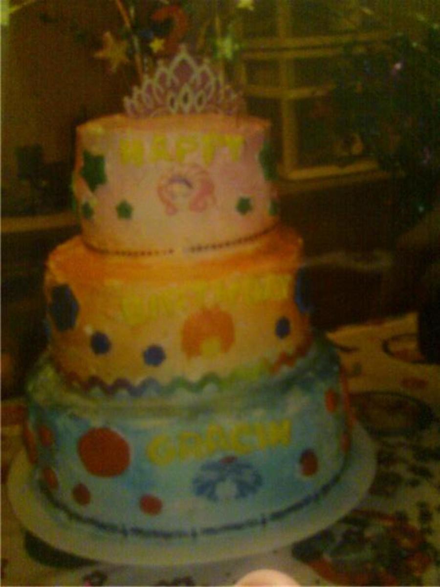 2Nd Birthday Doodlebops Cake - CakeCentral.com