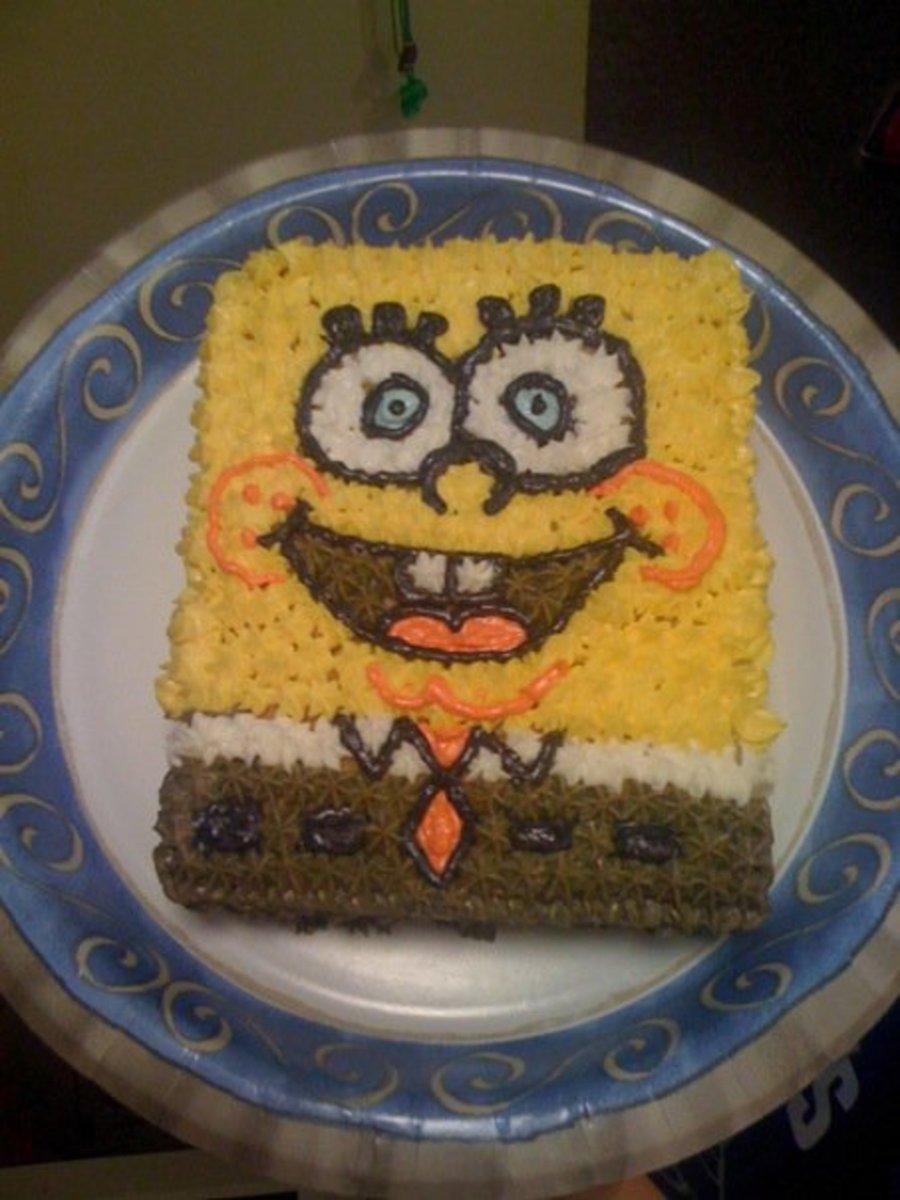 Spongebob Squarepants Cake - CakeCentral.com