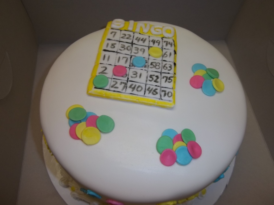 Bingo Cake - CakeCentral.com