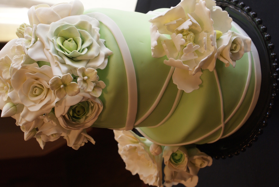 First Real Wedding Cake!!! - CakeCentral.com