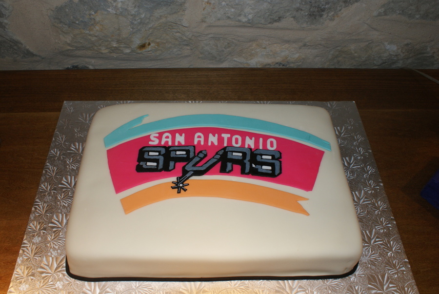 Spurs Groom Cake - CakeCentral.com