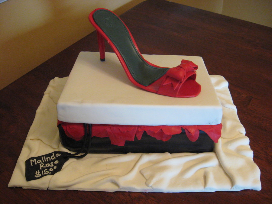 Shoe Box Cake - CakeCentral.com